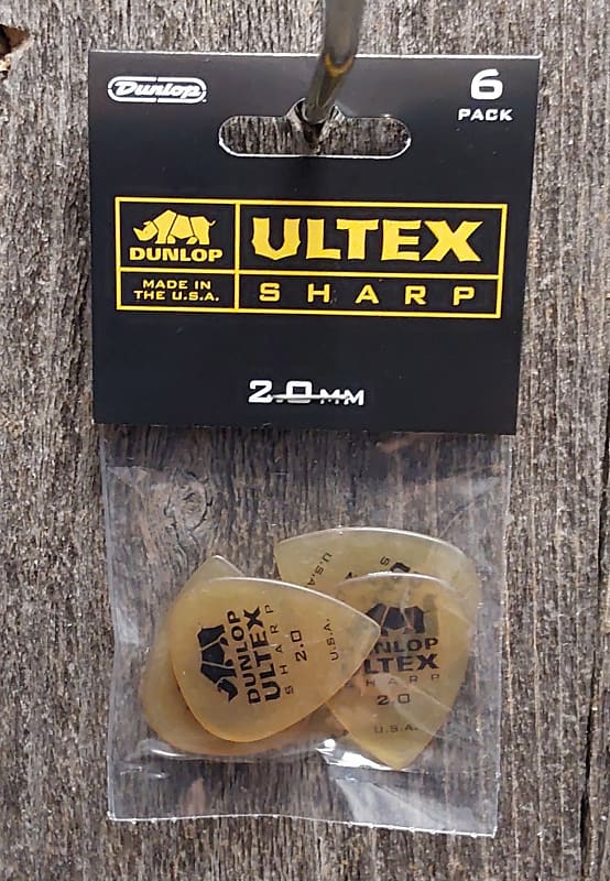 Dunlop Ultex Sharp 2.0mm | Reverb