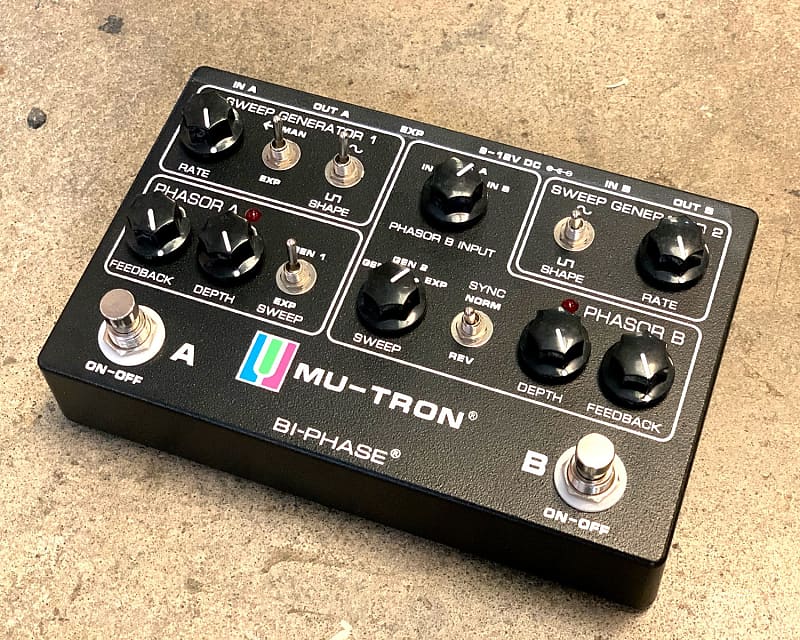 Mu-Tron Bi-Phase II Limited Edition Black | Reverb