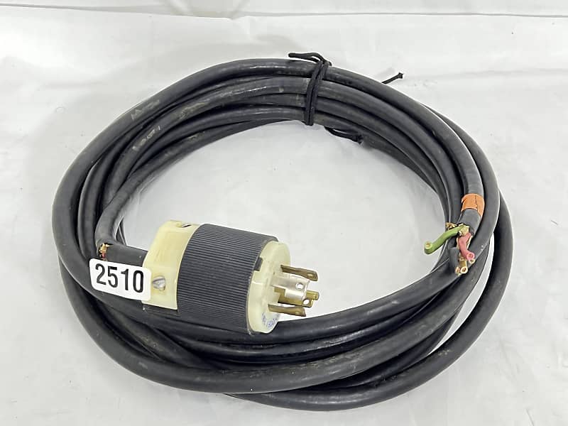 Hubbell 30A 120/208V 3ØY 25FT Power Cable For Parts/Not | Reverb