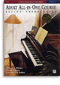 Alfred's Basic Adult Piano Course: Adult All-In-One Level 2 | Reverb
