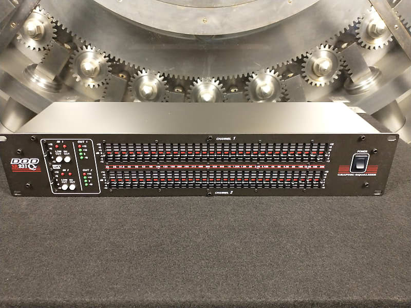 DOD SR231 QX Dual 31 Band EQ Rack Mount Graphic Equalizer | Reverb