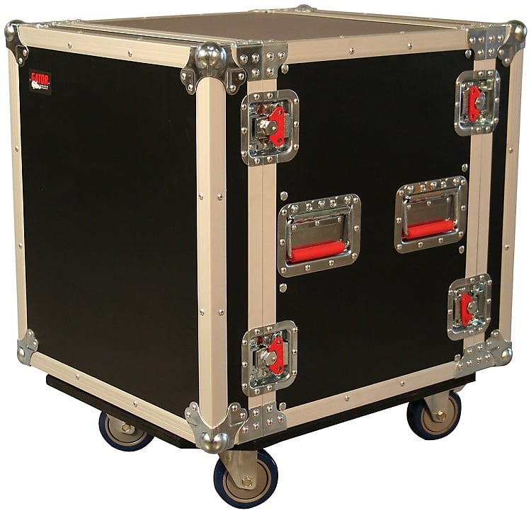 Gator G-TOUR-12U-CAST Rolling 12U ATA Rack Road Case w/ | Reverb