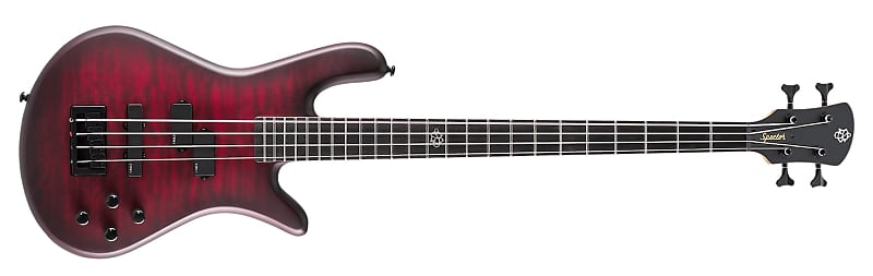 Spector NS Pulse II 4 Bass - Black Cherry Matte | Reverb