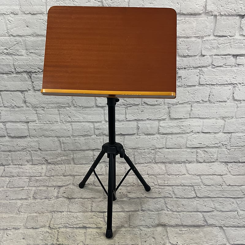 On Stage Stands Wood Music Stand | Reverb