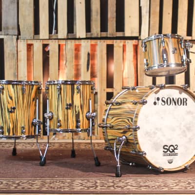 Sonor Vintage Series Rosewood Double Bass Drumset Drums | Reverb