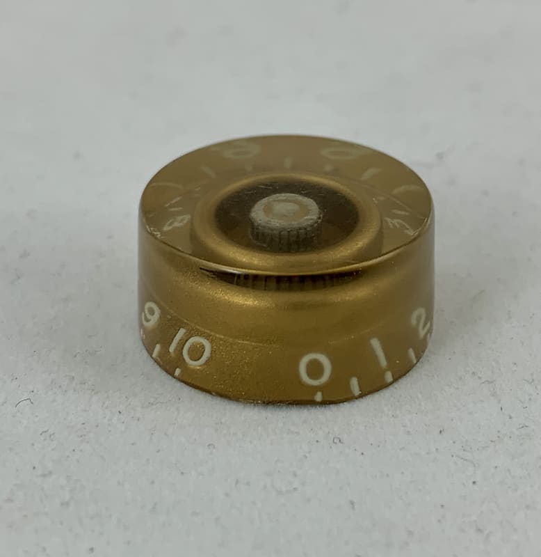 Gibson Speed Knob 1970’s Gold | Reverb