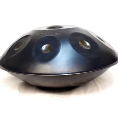 Opsilon Handpan Drum 13 Note D Minor Black Gray and Bronze 22 | Reverb