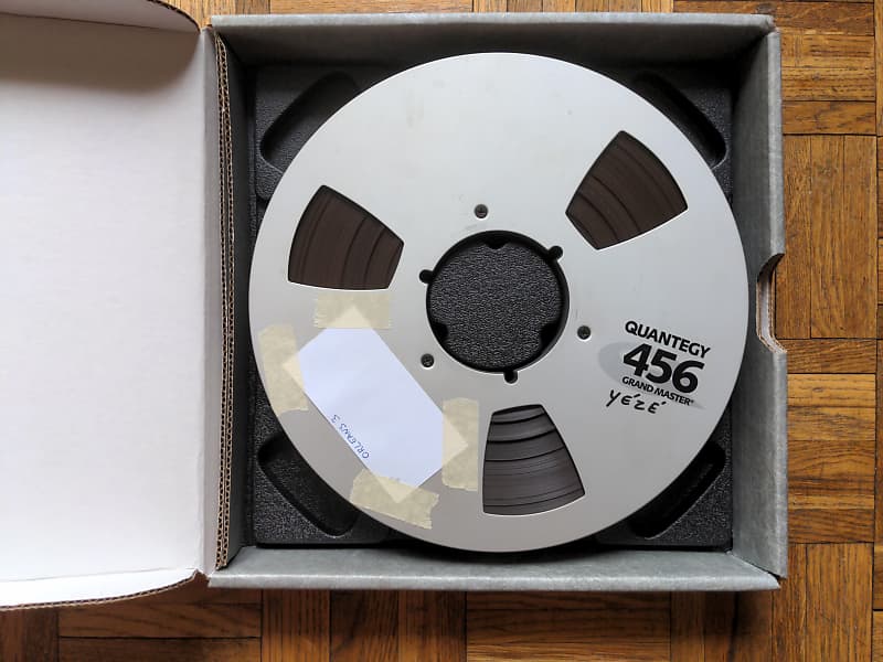 Quantegy 456 Grand Master 1" Tape | Reverb