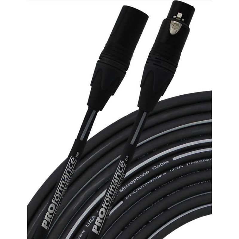PROformance USAMIC50 USA Premium XLR Microphone Cable, | Reverb