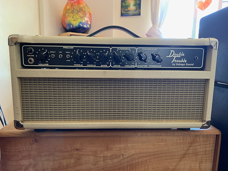 Sebago Sound Double Trouble 50w w/ the dumbleator/spring | Reverb