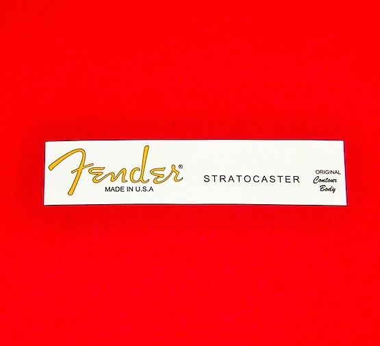 Fender Stratocaster Waterslide Restoration Decal For Strat | Reverb