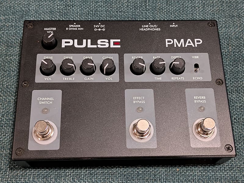 The Pulse PMAP Guitar Amplifier Pedal, 25w, 2 Channels, 3 | Reverb