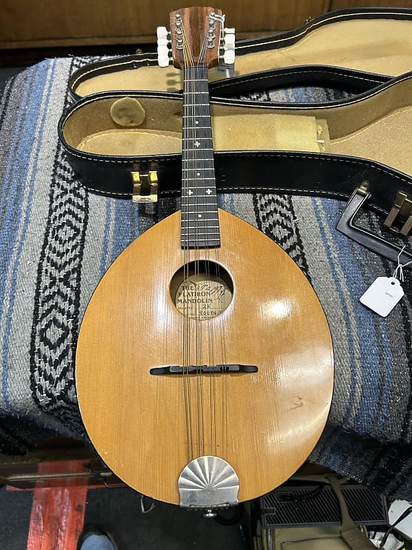 Beautiful handmade the flatiron mandolin. Model 2k | Reverb