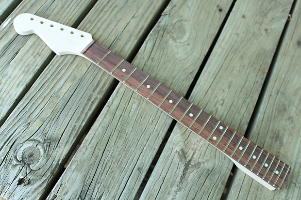 Fender Lic. Allparts Stratocaster Left Hand Neck Made in | Reverb