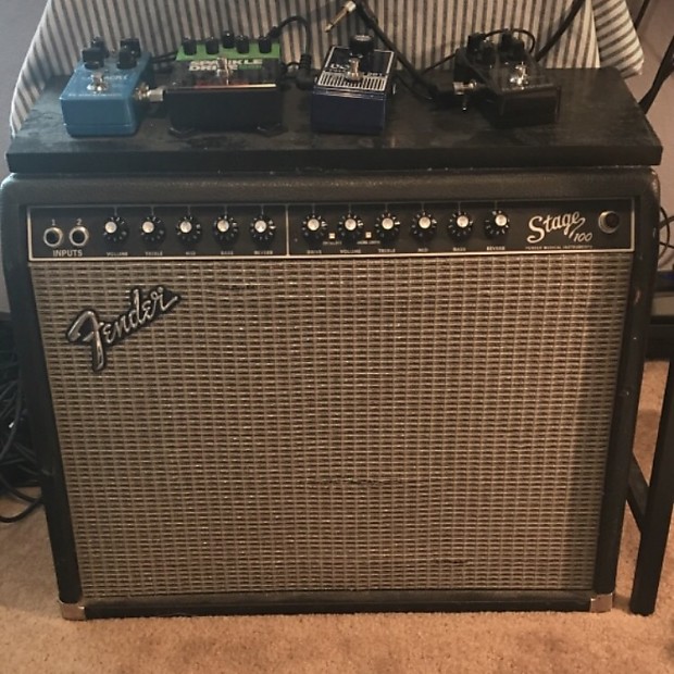 Fender Stage 100 1990-2000's Black | Reverb