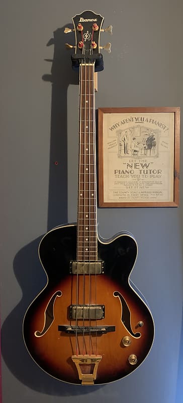 Ibanez Artcore Bass Guitar AFB200 (Sunburst) | Reverb