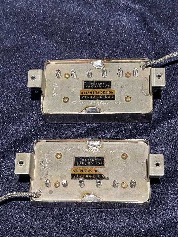 Dave Stephens VINTAGE LAB PAF REPLICAS 2009 - Nickel | Reverb
