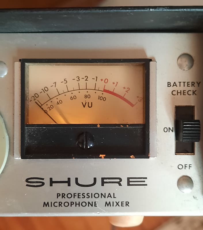 Shure M67 Microphone Preamp Mixer 1960's | Reverb Canada