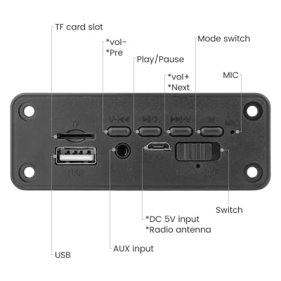 speaker replacements - China / 5W Bluetooth Decoder | Reverb