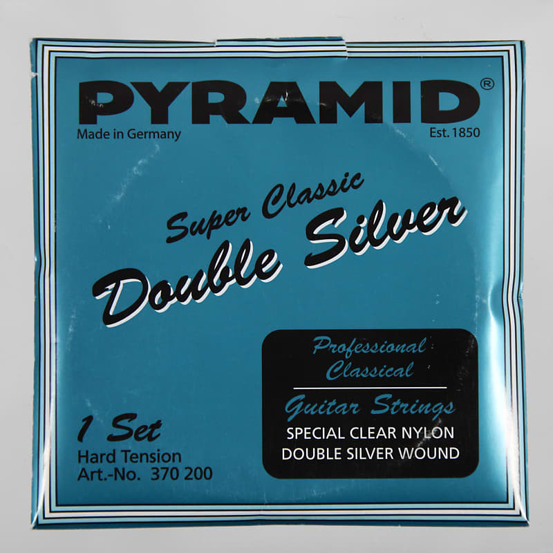 PYRAMID Super Classic Double Silver Nylon classical guitar | Reverb