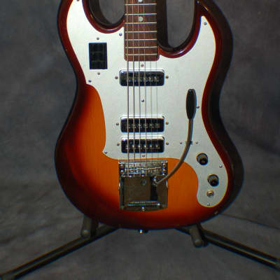 Video Demo 1969 Conrad Baritone 3 Pickup Whammy Pro SEtup | Reverb