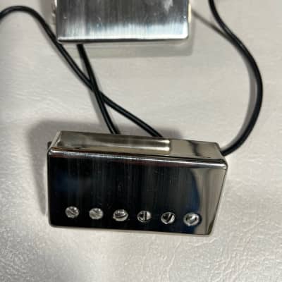Supro Bolt Bucker Pickup Set 2023 - Brushed Nickel | Reverb