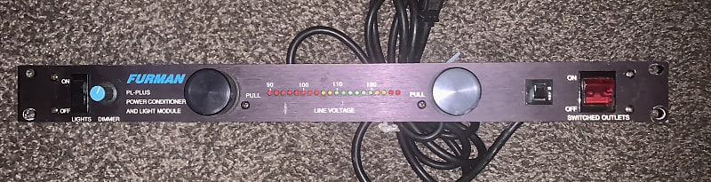 Furman Pl-plus power conditioner unit | Reverb