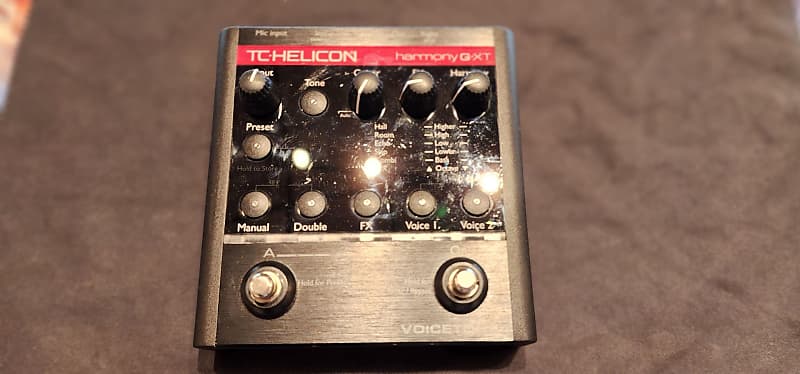 TC Helicon VOICETONE HARMONY-G XT Vocal Effects Processor | Reverb