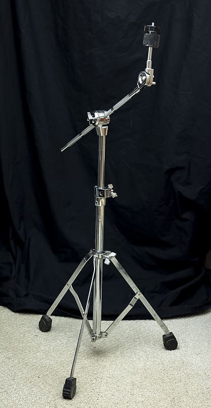 Gilbraltar Cymbal boom, single leg, cymbal stand 80s - Chrome | Reverb