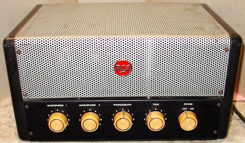 VintAge RCA Model 2A tube amplifier working condition See | Reverb UK