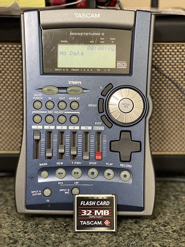 TASCAM Pocketstudio 5 with 32 MB flash card | Reverb
