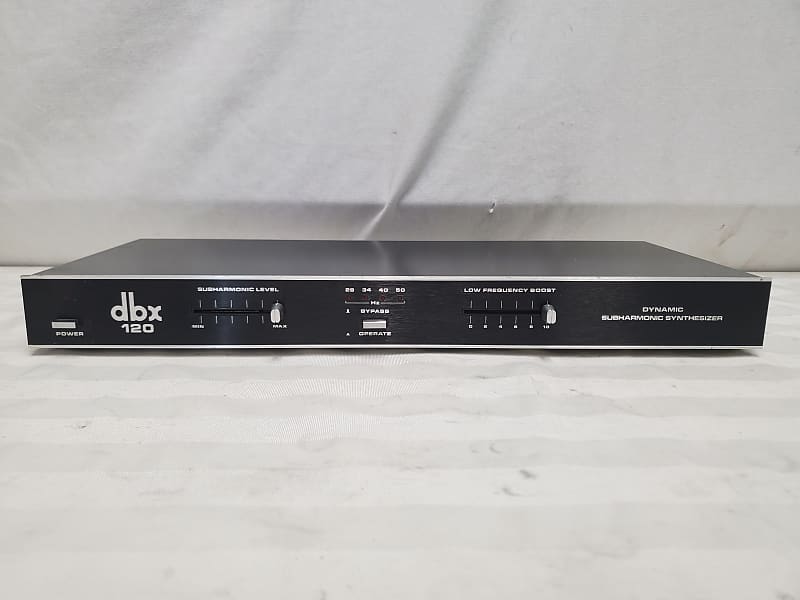 dbx 120 Subharmonic Synthesizer - Excellent Working & | Reverb