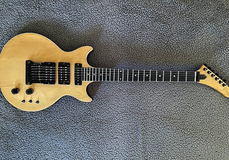1985 Gibson Les Paul DC XPL - Natural | Reverb
