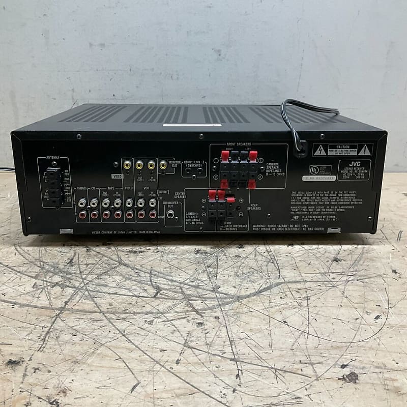 JVC RX-554V Digital 5.1 Surround Audio Video AV Control | Reverb