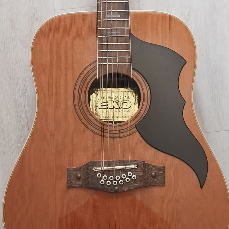 Eko Ranger 12 strings 1976 - natural | Reverb