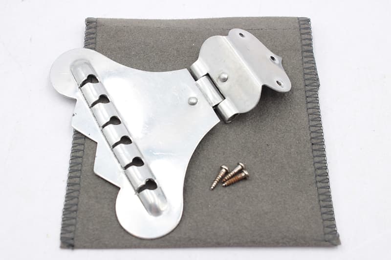 Vintage Mystery Kay / Harmony Short Resonator? Tailpiece w/ | Reverb