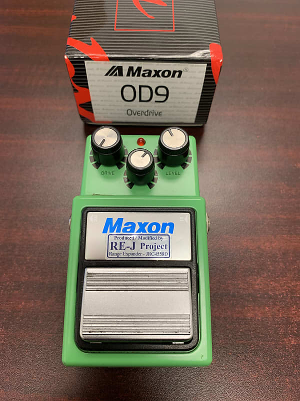 Analogman Maxon OD9 Silver Mod | Reverb