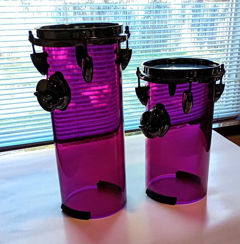 MARTIAL PERCUSSION CUSTOM OCTOBAN CANNON TOMS PAIR 6x11/14" | Reverb