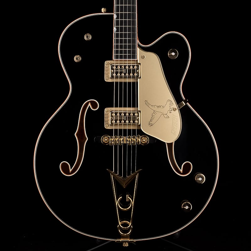 Pre-owned Gretsch Custom Shop Masterbuilt Black Falcon | Reverb
