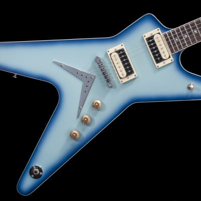 Dean ML 79 Electric Guitar 2018 Blue Burst no case | Reverb