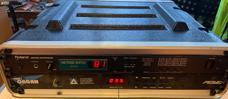 Roland M-VS1 and Peavey Spectrum Organ modules | Reverb