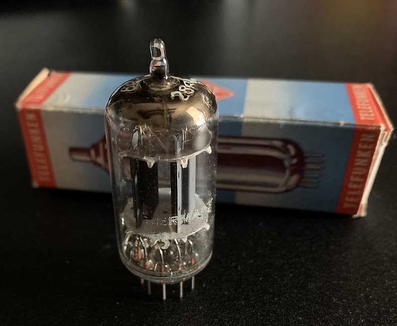 Vintage NOS Telefunken Diamond Base ECC83 12AX7 1965 | Reverb