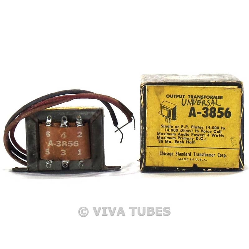 NOS NIB Stancor A-3856 Tube Output Transformer 4 Watts 35mA | Reverb