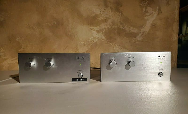 TOA BG-10 Compact MINI audio Amplifier- QTY 2 | Reverb