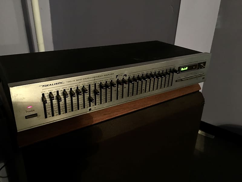 Realistic 12-Band Stereo Frequency Home Audio EQ Equalizer | Reverb