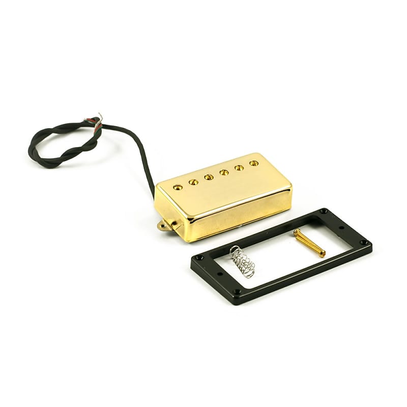 Grinder / Super Distortion High Output Humbucker Pickup-Gold | Reverb