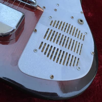 c.1964 Teisco TRG-1 Single Cut MIJ Vintage Built in Amp | Reverb