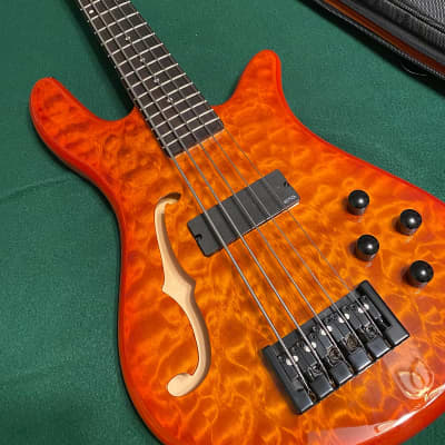 Spector SpectorCore 5 Amber Burst | Reverb