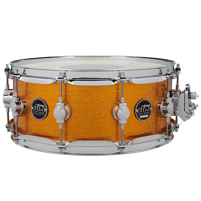 DW Performance Snare Drum 14x5.5 Gold Sparkle | Reverb