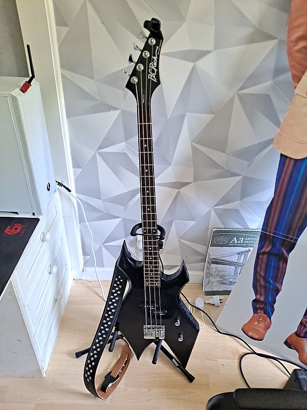 B.C. Rich BC Rich Bronze Series Warlock Mid-80s - Black | Reverb UK
